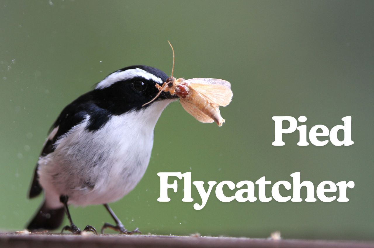 BeakyBites Pied Flycatcher Bird Facts